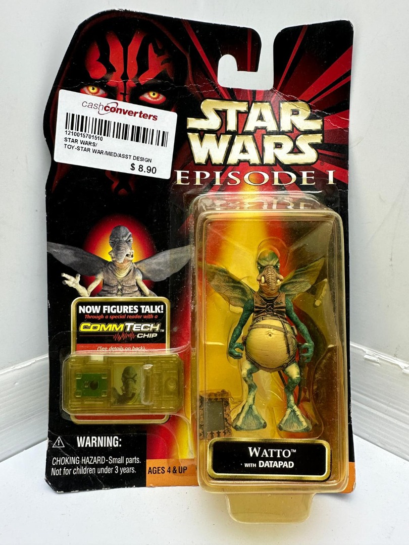 TP-Star Wars Watto With Datapad Vintage Hard Toy, Hobbies & Toys, Toys ...