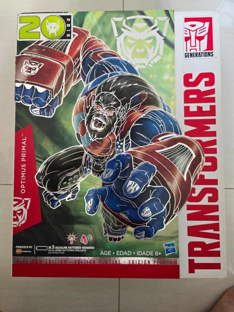 Transformer Year of the Monkey Optimus Primal, Hobbies & Toys, Toys ...