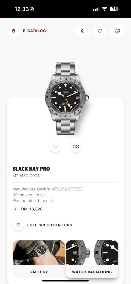 Tudor Black Bay Pro (Explorer Vintage) - 79470, Luxury, Watches on ...