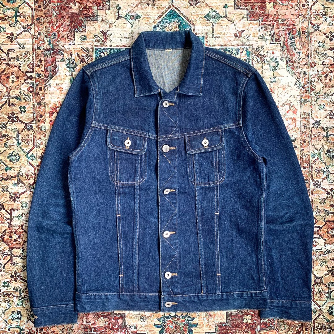 Type III / 3 Denim Trucker Jacket / Jaket Blue fade / fading look like ...