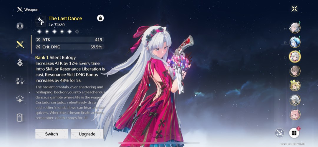UL 50 Wuthering Waves - Carlotta + sig / Shorekeeper + Sig / + Jinnsi ...