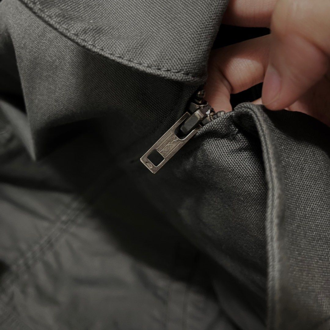 Uniqlo zip up blouson (ala detroit harrington jacket), Men's Fashion ...