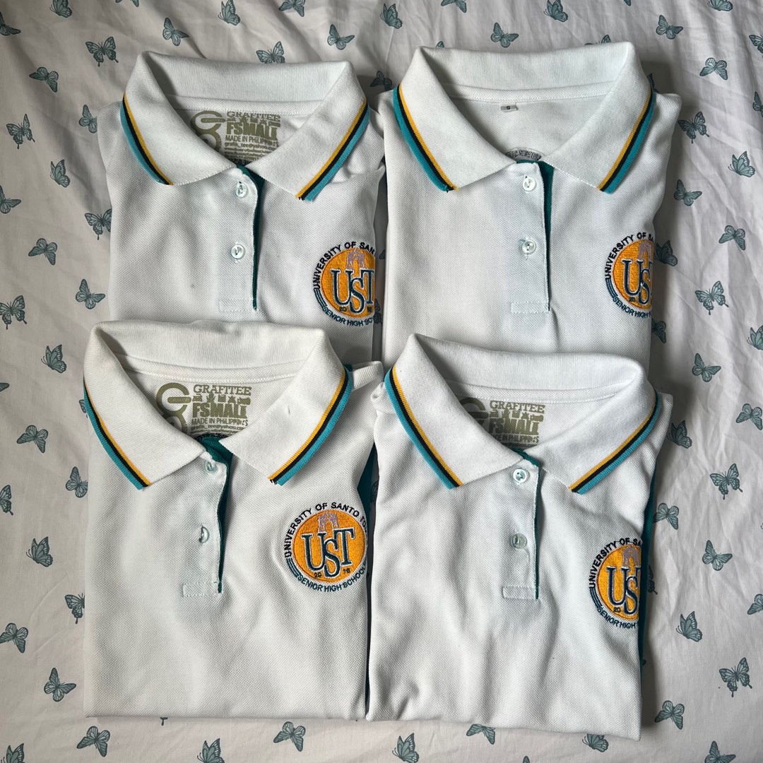 ust shs type b polo shirt 4 pcs set, Women's Fashion, Tops, Blouses on ...