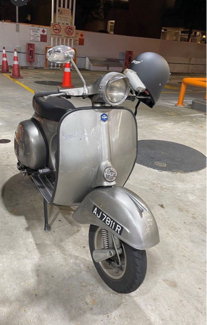 Vespa/Vespa Number Plate AJ, Motorcycles, Motorcycles for Sale, Class ...