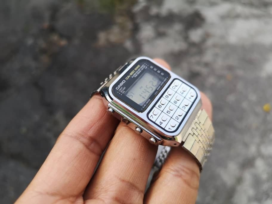 Vintage Casio CA-851 Invader Game Calculator Watch, Men's Fashion ...