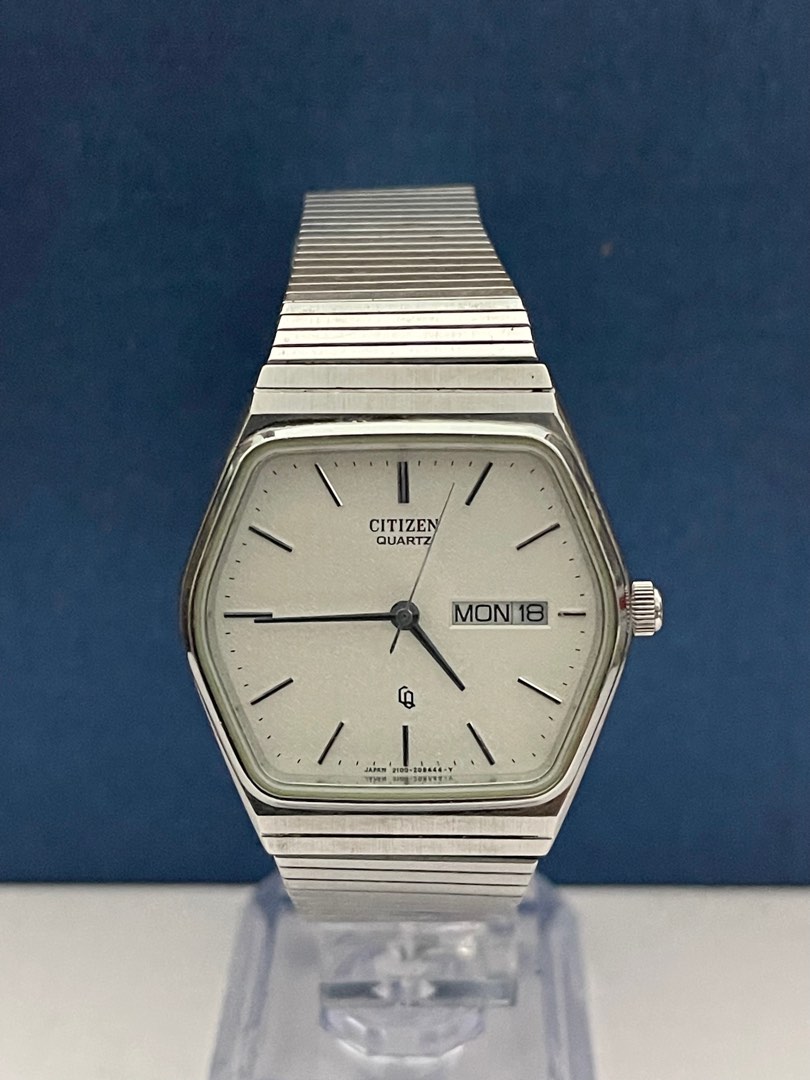 Vintage Citizen Hexagon Day Date Watch, Men's Fashion, Watches ...