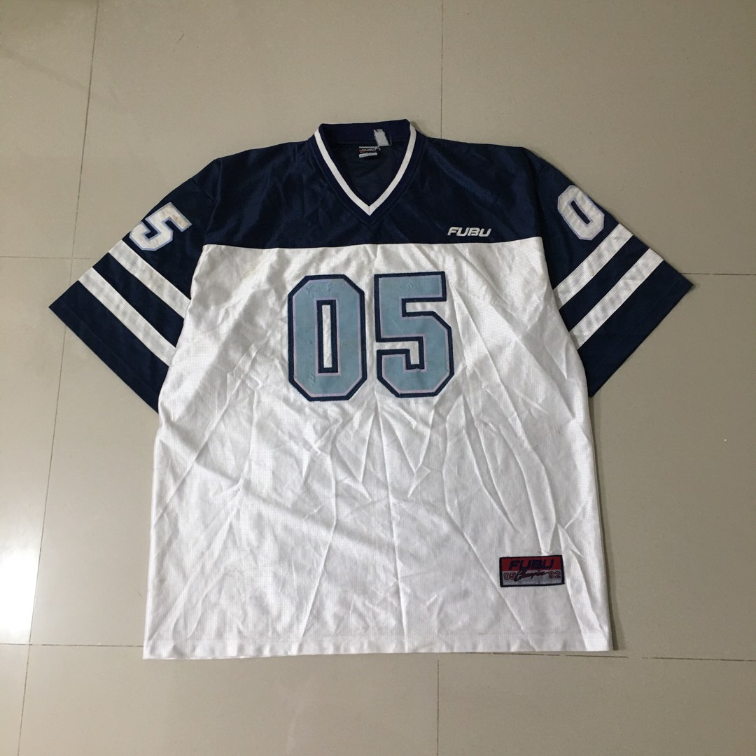 Vintage Fubu y2k Gear FootBall Jersey, Men's Fashion, Tops & Sets ...