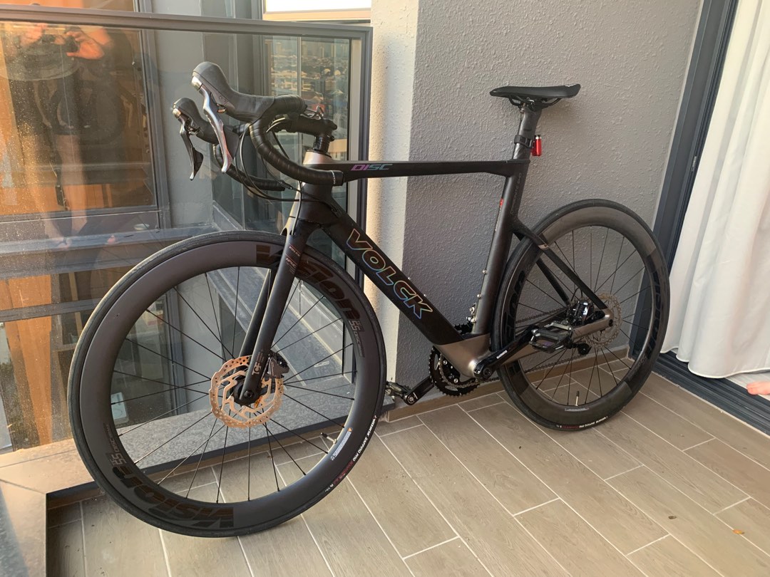 Volck Carbonite EXD Road Bike | Carbon Wheels | Shimano 105 | Disc ...