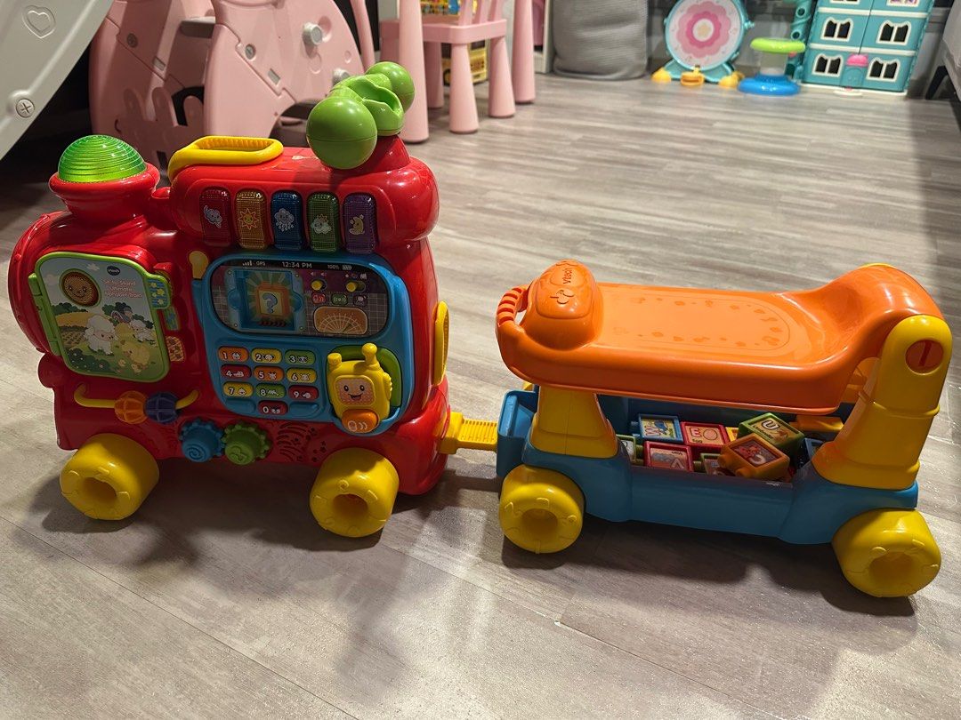 Vtech 4 in 1 Sit to Stand Ultimate Alphabet Train, Hobbies & Toys, Toys ...