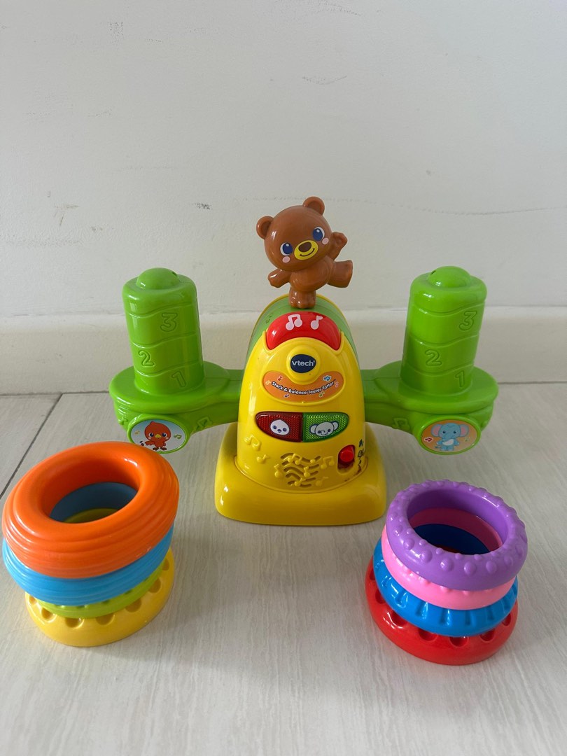 vtech Stack & Balance Teeter Totter, Babies & Kids, Infant Playtime on ...