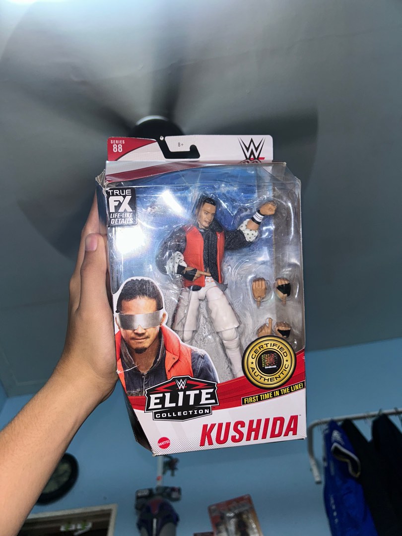 WWE Elite Collection Series 88 Action Figure: KUSHIDA (First Time in ...