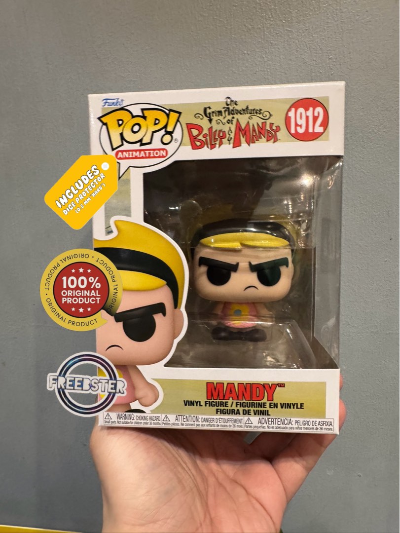 [100% Original] The Grim Adventures of Billy and Mandy Funko Pop (Mandy ...