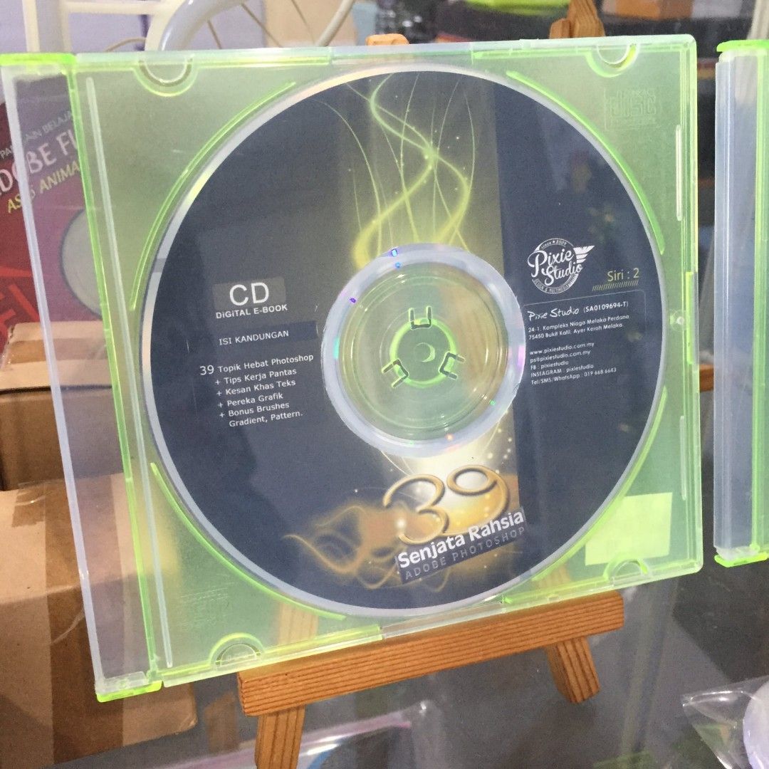 2CD Belajar Adobe Photoshop, Hobbies & Toys, Music & Media, CDs & DVDs ...