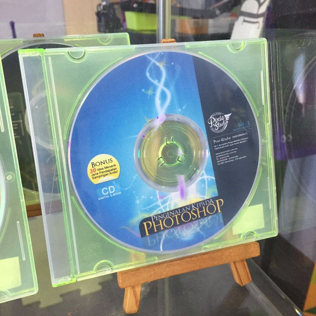 2CD Belajar Adobe Photoshop, Hobbies & Toys, Music & Media, CDs & DVDs ...