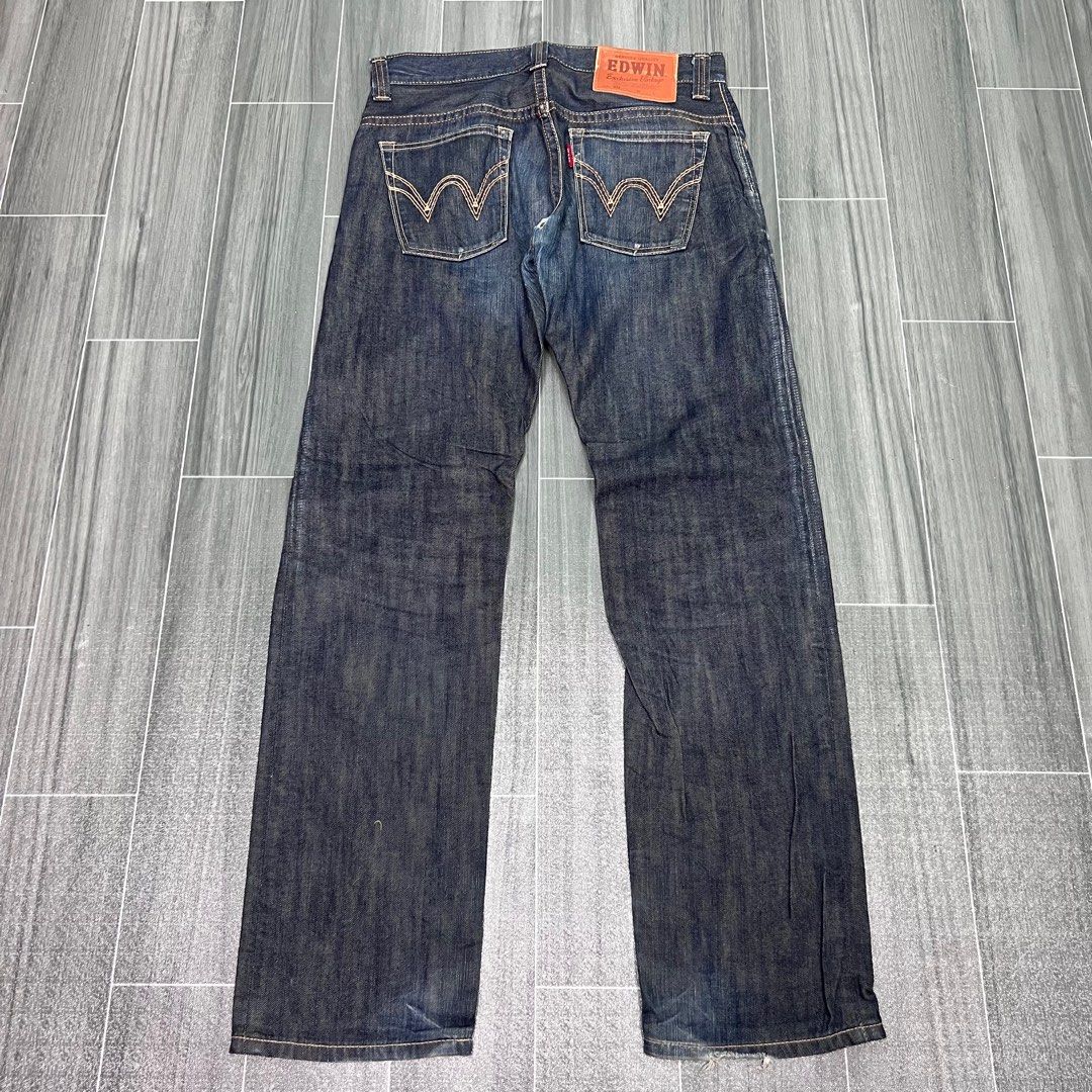 33 Edwin Exclusive Vintage XV Selvedge Japan Jeans, Men's Fashion ...