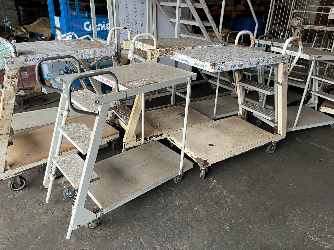 3 STEP LADDER TROLLEY | 12 UNITS, Furniture & Home Living, Home ...