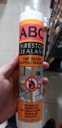 ABC Firestop / Fire Stop Sealant 300ml Fire Rated Acrylic Sealant COLOR ...