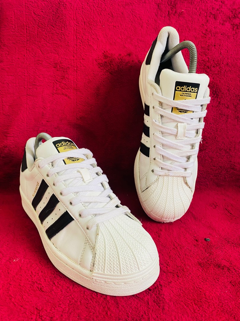 ADIDAS SUPERSTAR Gold Label Head Shell Classic 7uk, Men's Fashion ...