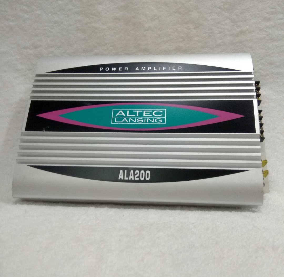 Altec Lansing ALA200 Power Amplifier, Car Accessories, Electronics ...