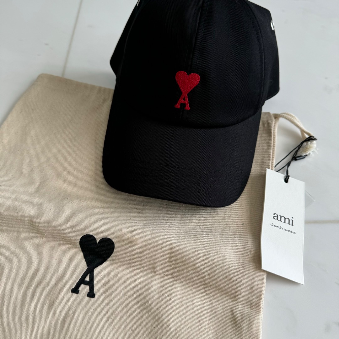 Ami Ball Cap, Men's Fashion, Watches & Accessories, Caps & Hats on ...