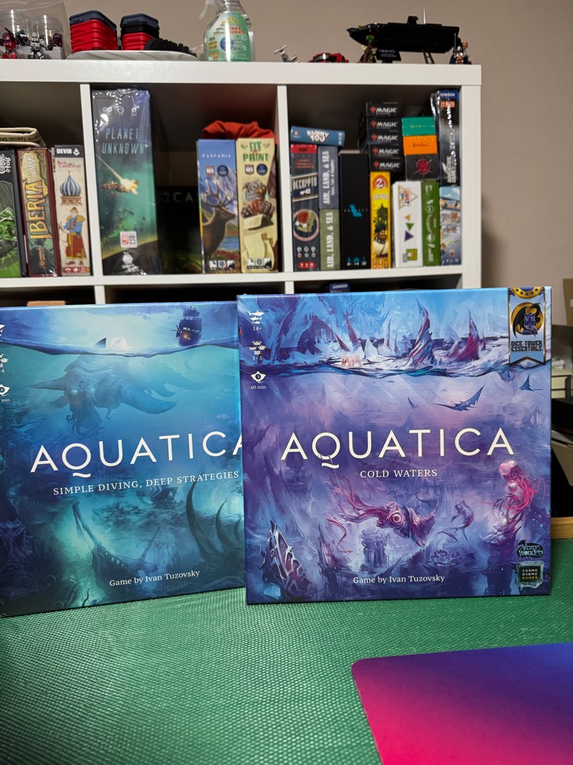 Aquatica with Cold Waters expansion, Hobbies & Toys, Toys & Games on ...