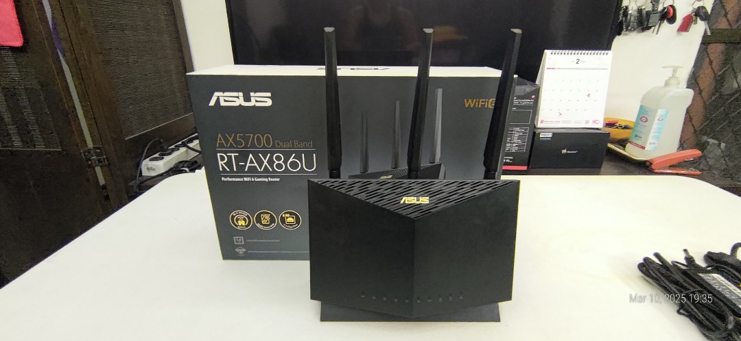 ASUS AX 5700 RT-AX86U Gaming Router FOR SALE!!!!, Computers & Tech ...