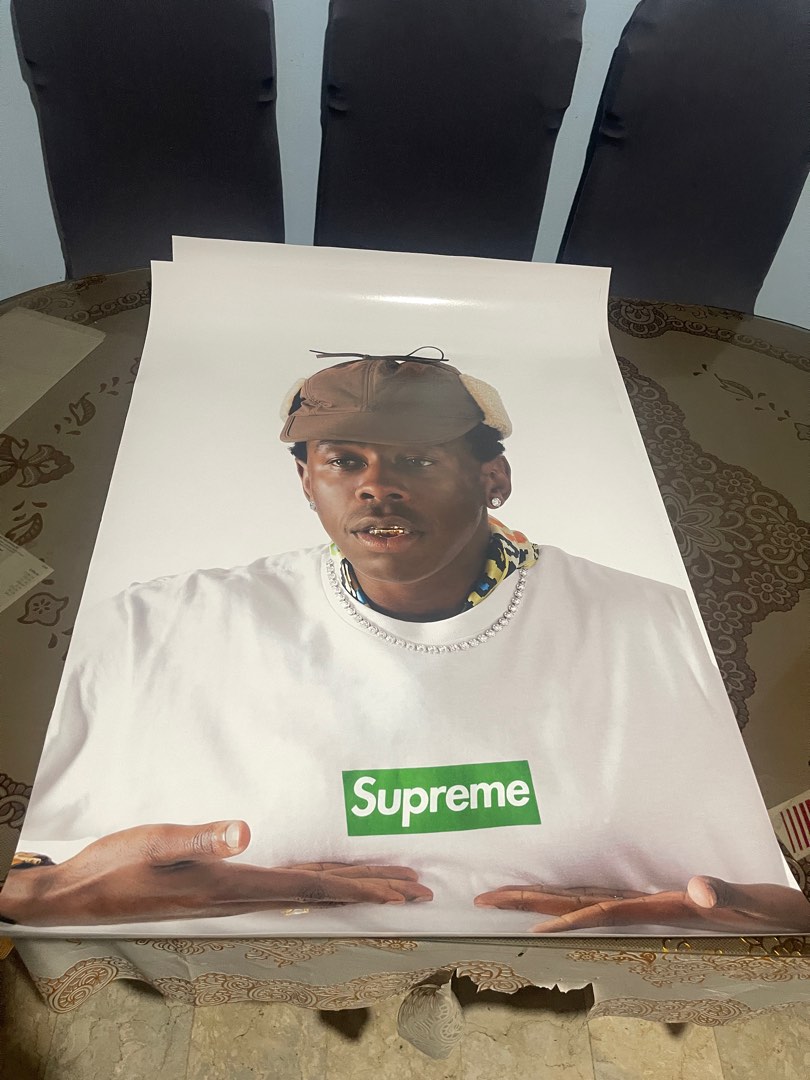 Authentic Supreme Tyler Poster, Hobbies & Toys, Memorabilia ...