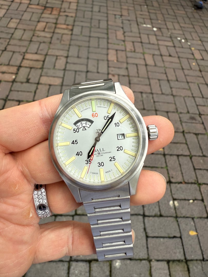 Ball Fireman Night Train UTC 43mm, Luxury, Watches on Carousell