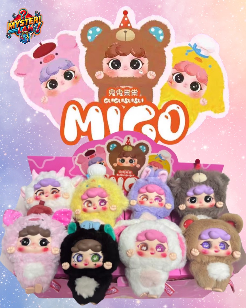 (Blind Box) Baby Three Migo Happy Ghost Series, Hobbies & Toys, Toys ...
