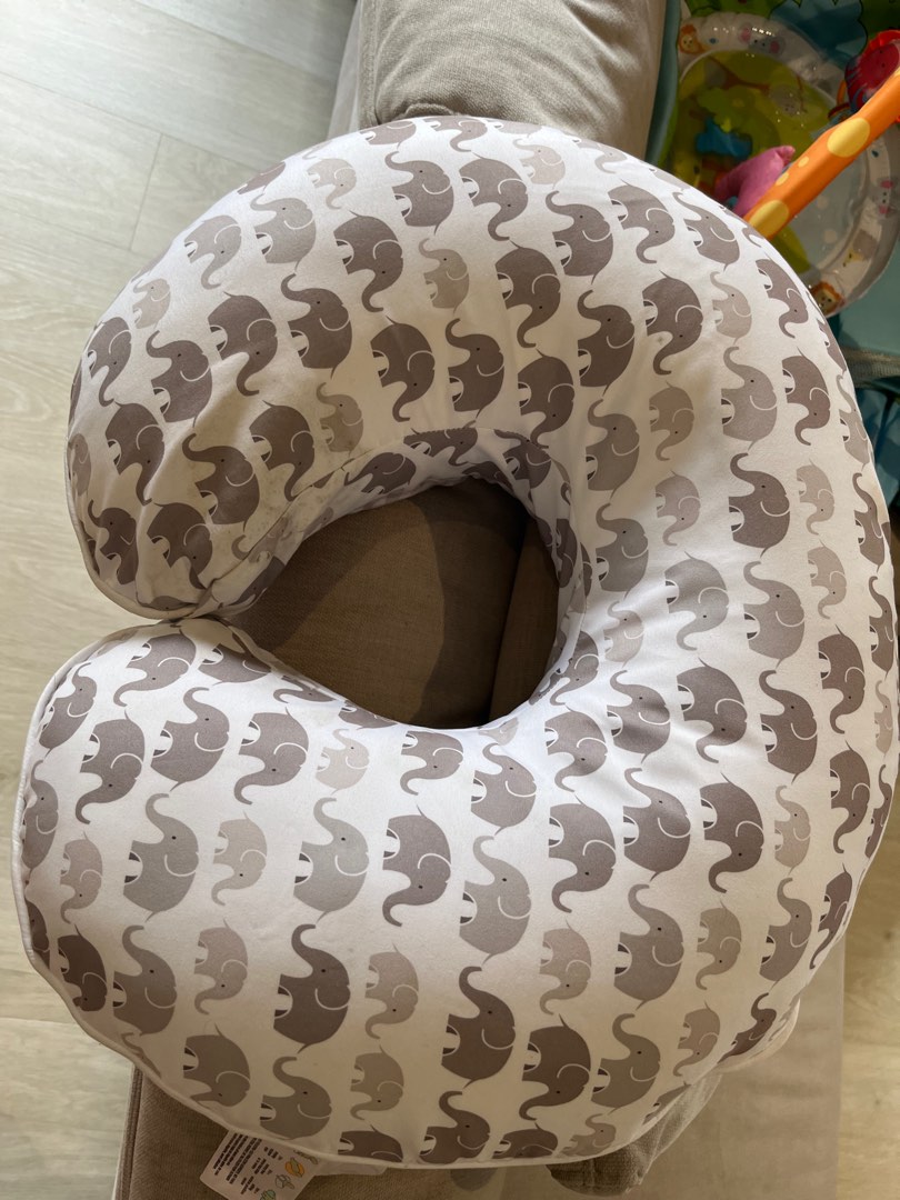BOPPY Nursing Pillow + free extra cover, Babies & Kids, Nursing ...