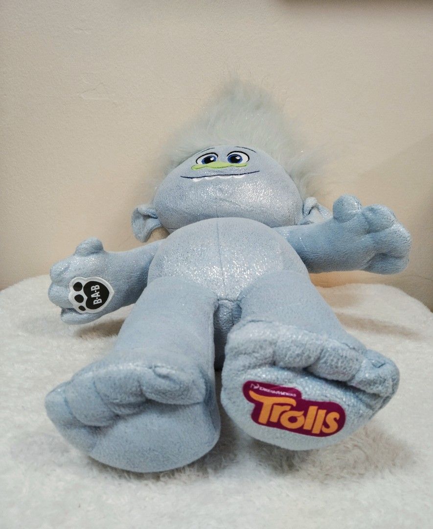 Build A Bear DreamWorks Trolls Guy Diamond Plush Toy, Hobbies & Toys ...