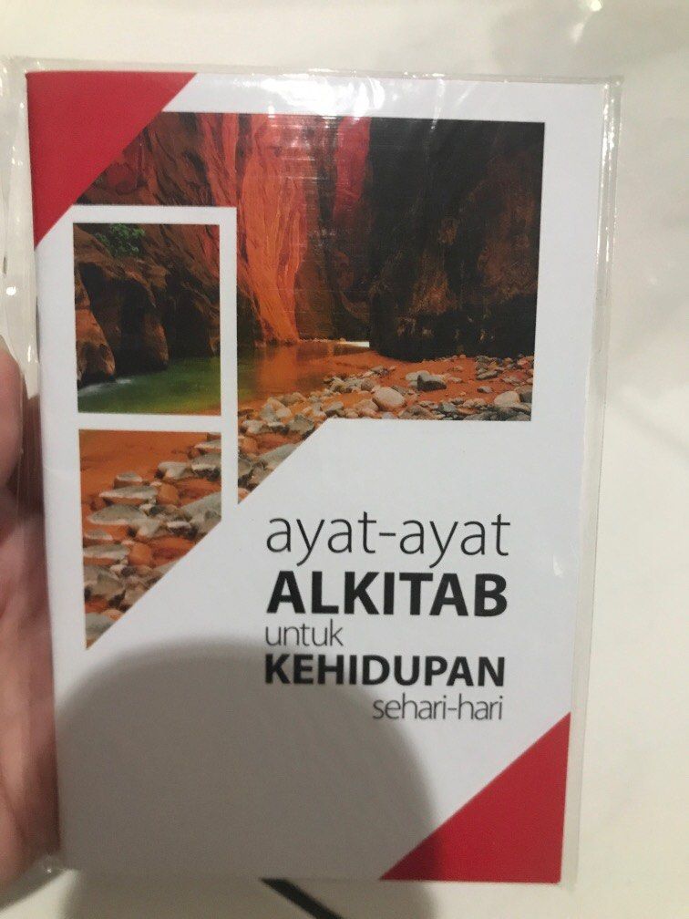 Buku Rohani Kristen Original : Ayat ayat Alkitab untuk kehidupan sehari ...