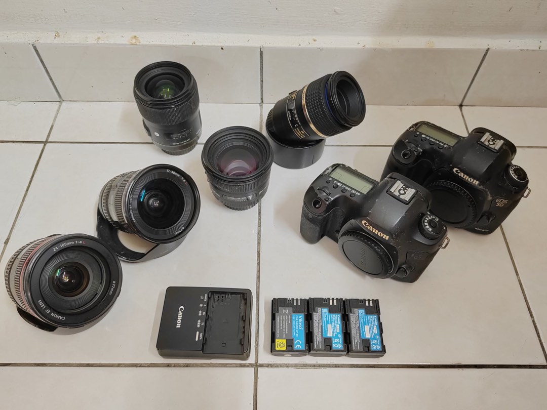 Canon DSLR set to letgo, Photography, Cameras on Carousell