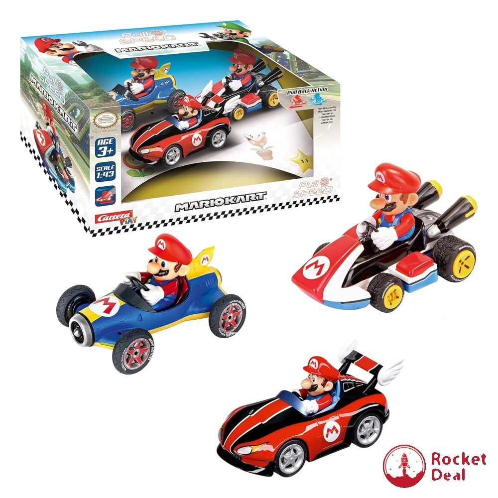Carrera Pull & Speed 15813016 Official Licensed Kids Toy Car Pull Back ...