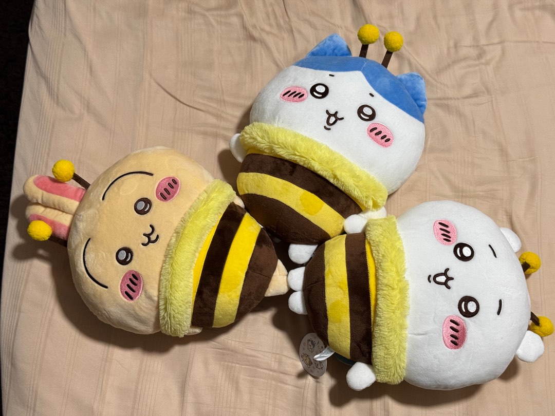 Chiikawa in Bee Costume, Hobbies & Toys, Toys & Games on Carousell