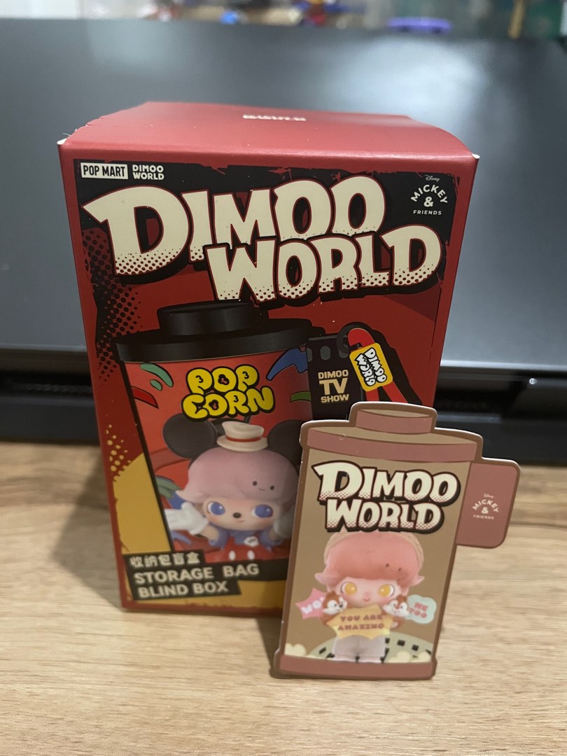 Chip and Dale- Dimoo x Disney Storage Bag, Hobbies & Toys, Toys & Games ...