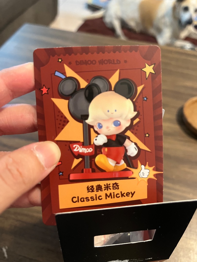 CLASSIC MICKEY- POPMART DIMOO WORLD x DISNEY, Hobbies & Toys, Toys ...