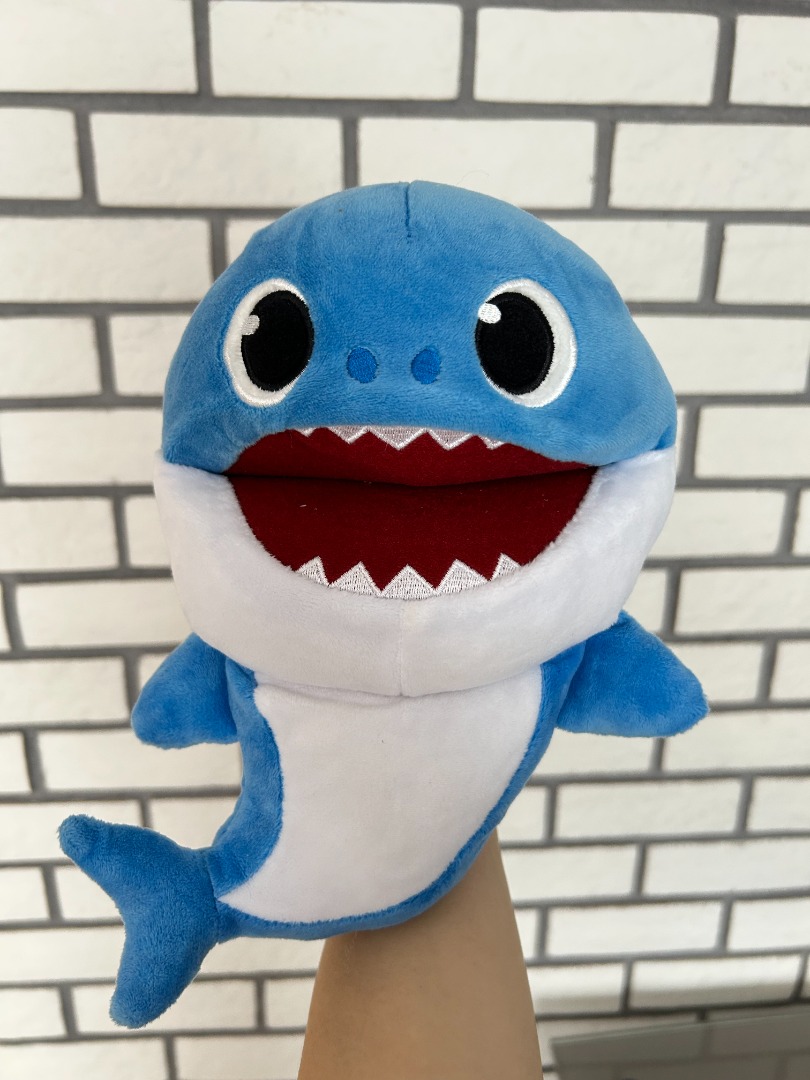 Baby Shark Puppet Pinkfong Loopy Claw Machine Plushies & Soft Toy ...