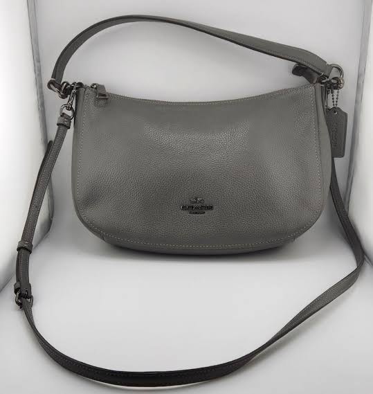 Coach Gray shoulder/ baguette / kili bag, Women's Fashion, Bags ...