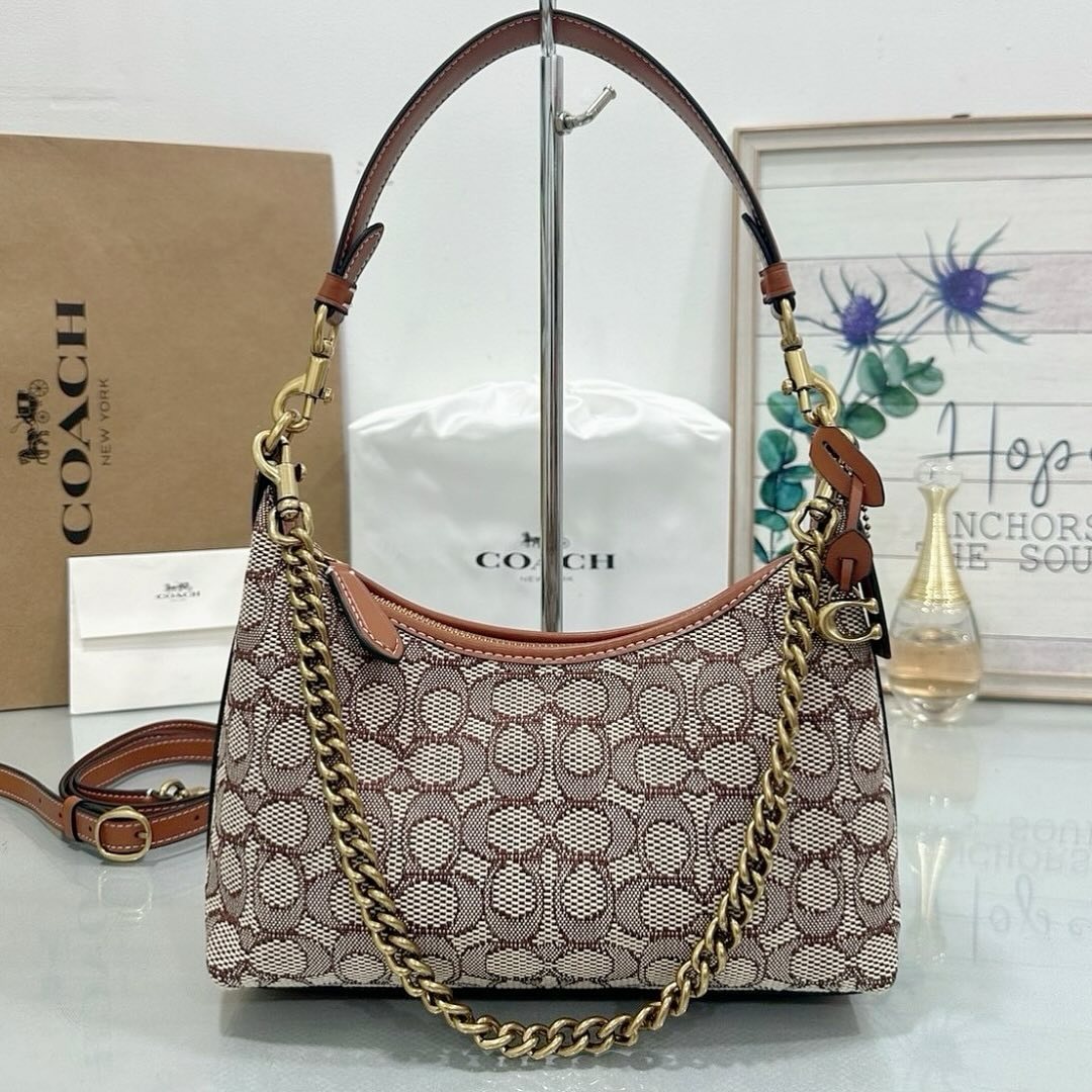 Coach Juliet Shoulder Bag 25 In Signature Textile Jacquard CY830 ...