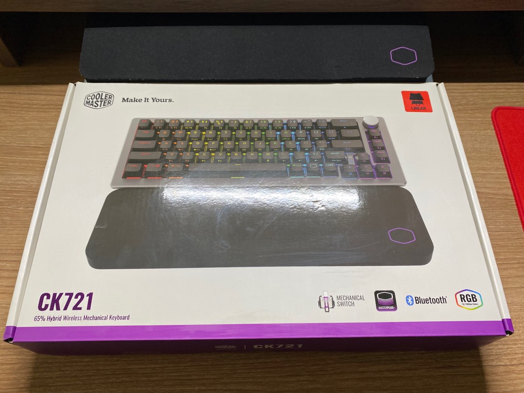 Cooler Master CK 721 gaming keyboard, Computers & Tech, Parts ...