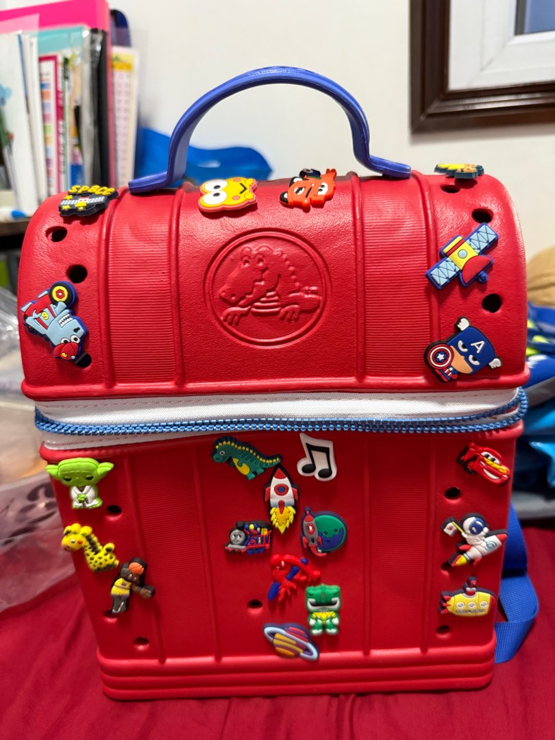 Crocs backpack, Hobbies & Toys, Stationary & Craft, Stationery & School ...