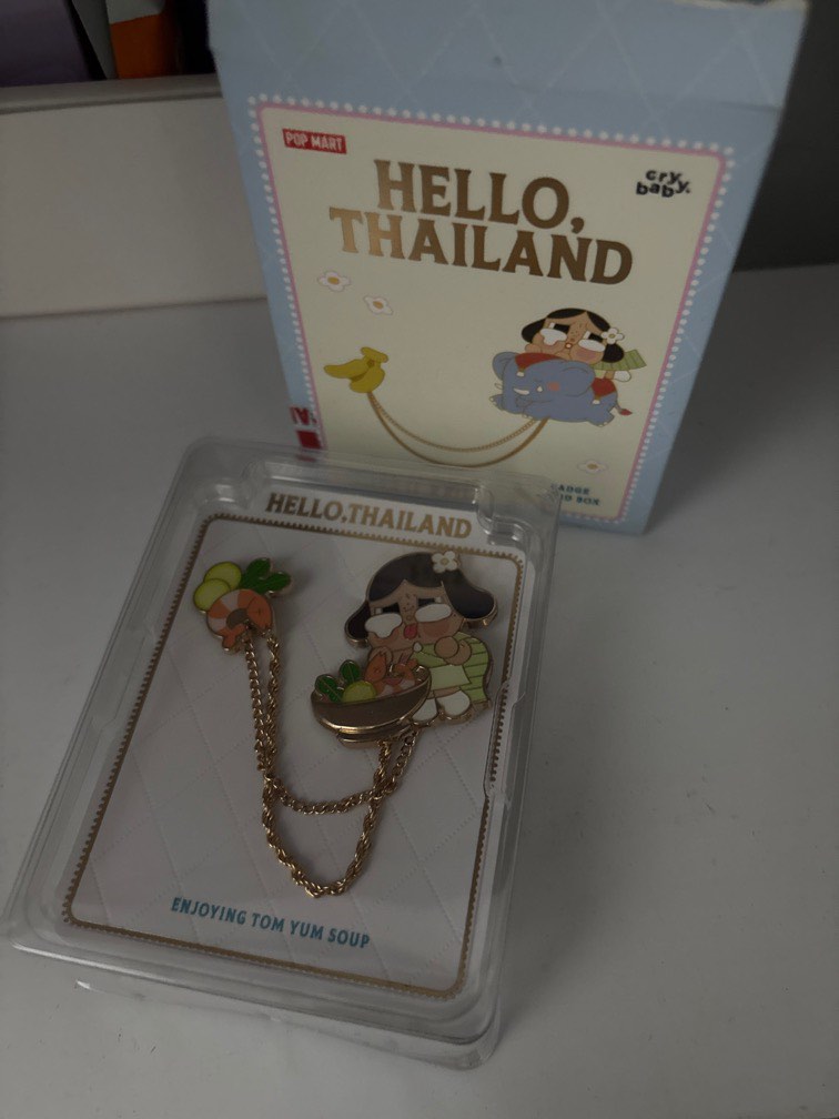 Cry baby Pin, Hobbies & Toys, Memorabilia & Collectibles, Fan ...