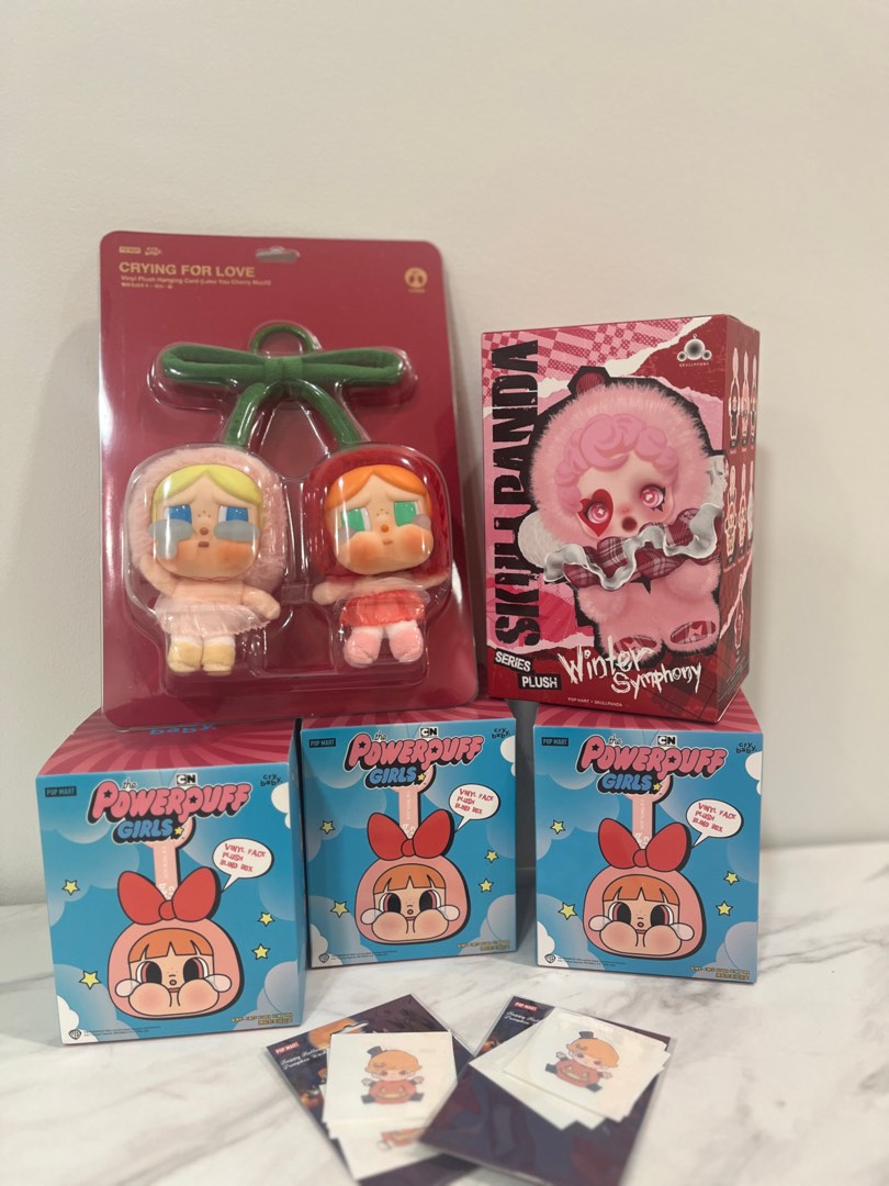 Cry baby Power Puff . Bunny bubbles. Full box. Sealed, Hobbies & Toys ...