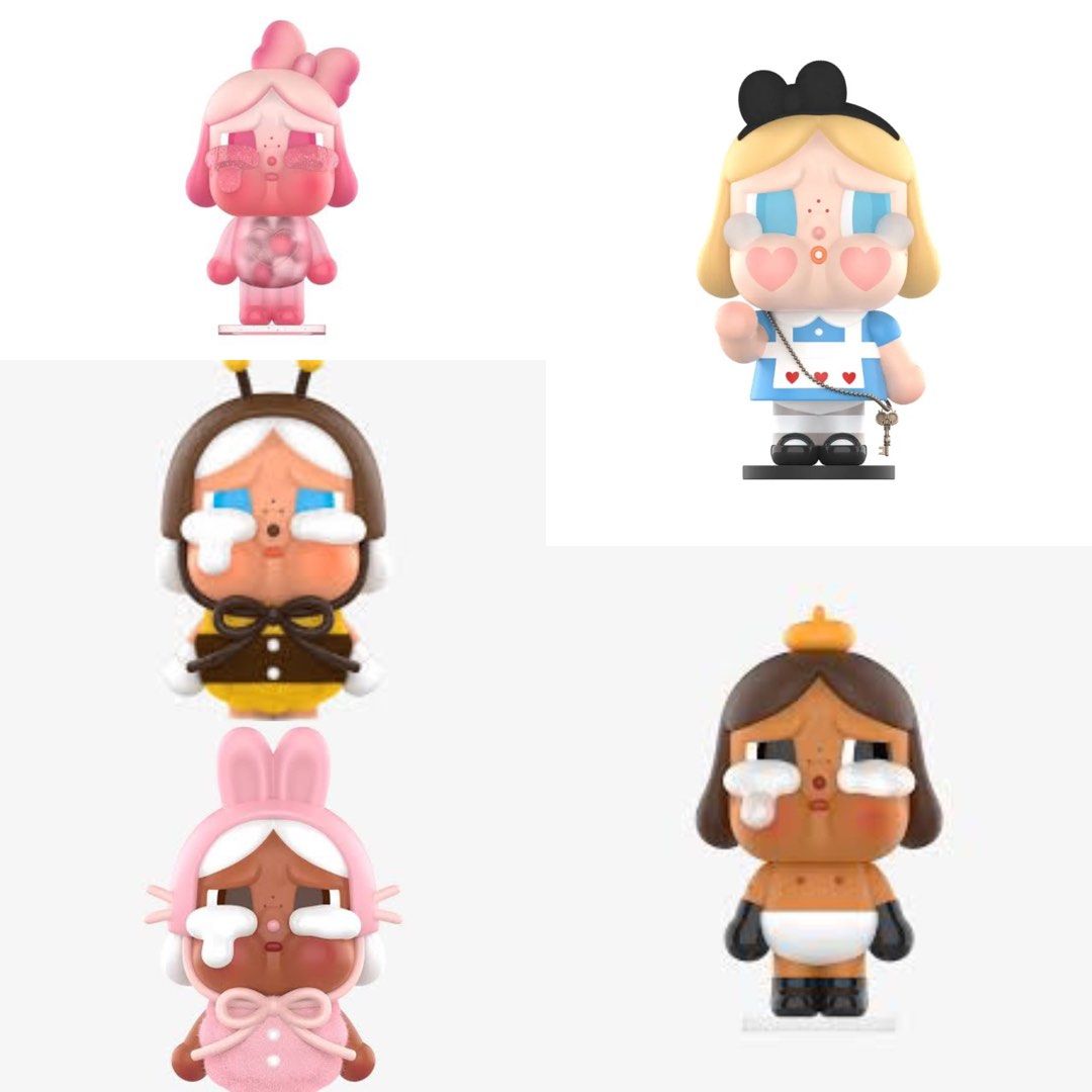 Crybaby Crying again figurines - Alice, baby brown, heartless girl ...