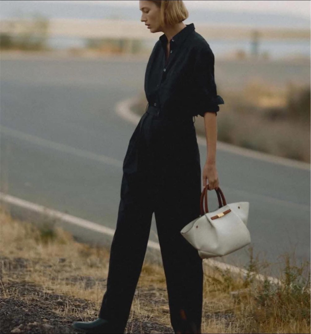DE MELLIER BAG WHT/BRWN, Women's Fashion, Bags & Wallets, Cross-body ...