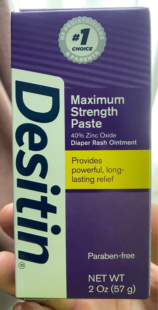 Desitin Maximum Strength Diaper Rash Ointment , Babies & Kids, Bathing & Changing, Baby ...