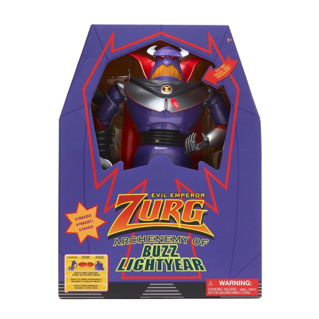 Disney Store Official Zurg Interactive Talking Action Figure from Toy ...