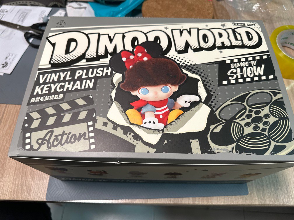 Dimoo World x Disney plush keychain, Hobbies & Toys, Toys & Games on ...