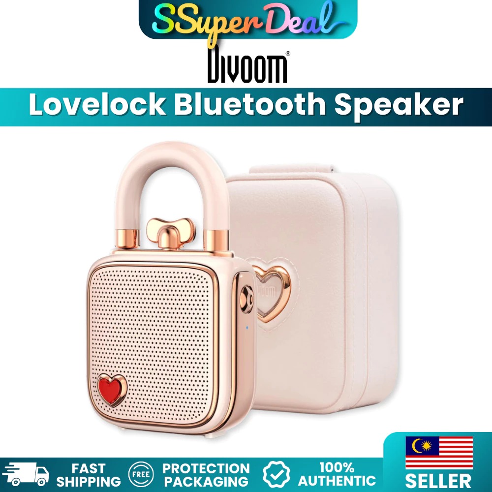 Divoom Lovelock Bluetooth Speaker, Audio, Soundbars, Speakers ...